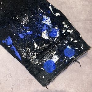 Jackets & Coats | Paint Splash Jean Jacket | Poshmark